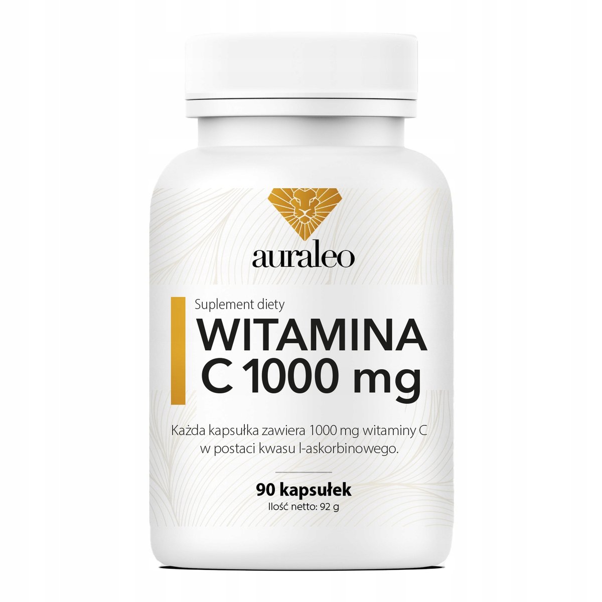 WITAMINA C 1000 mg ODPORNOŚĆ kwas l-askorbinowy SILNY MOCNY 90 kapsułek | Sklep EMPIK.COM