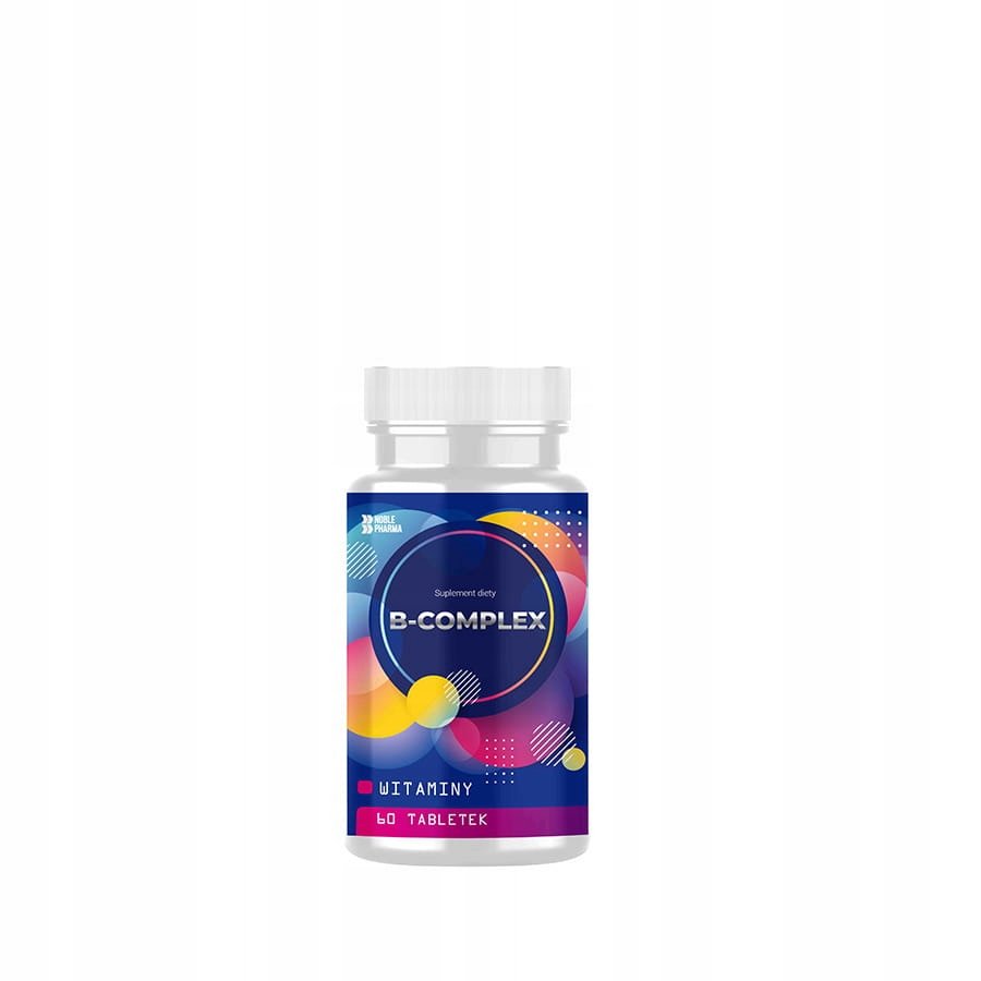 Witaminy Noble Pharma B-Complex 60 tabletek Wsparcie Układu Nerwowego ...