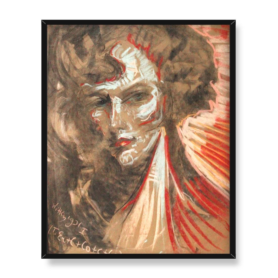 Witkacy Portret Hanny Moesówny 40×50 - ANTYKWARIAT "CZUŁA JEST NOC ...