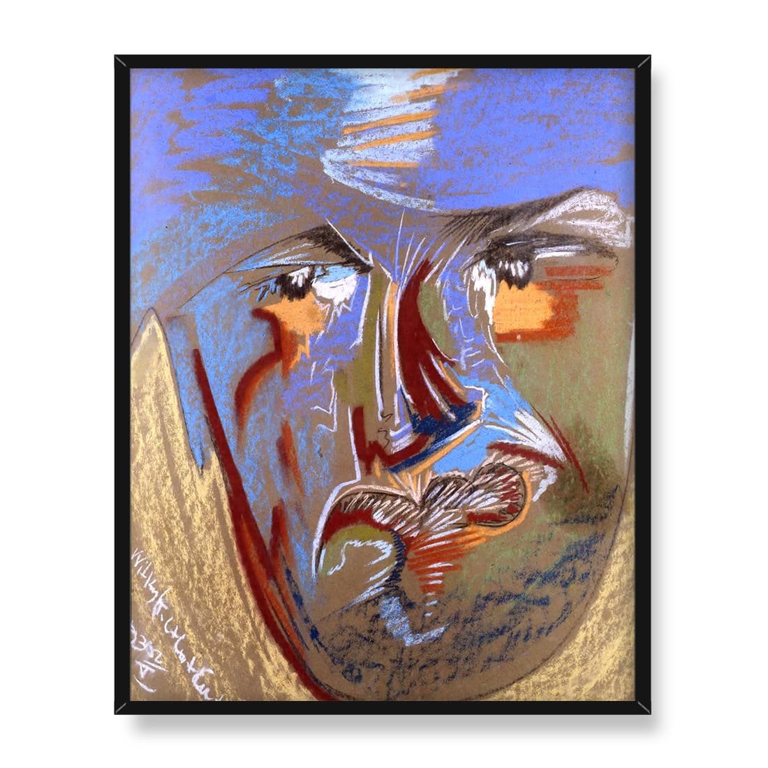 Witkacy Portret Michała Choromańskiego 8 40×50 W RAMIE - ANTYKWARIAT ...