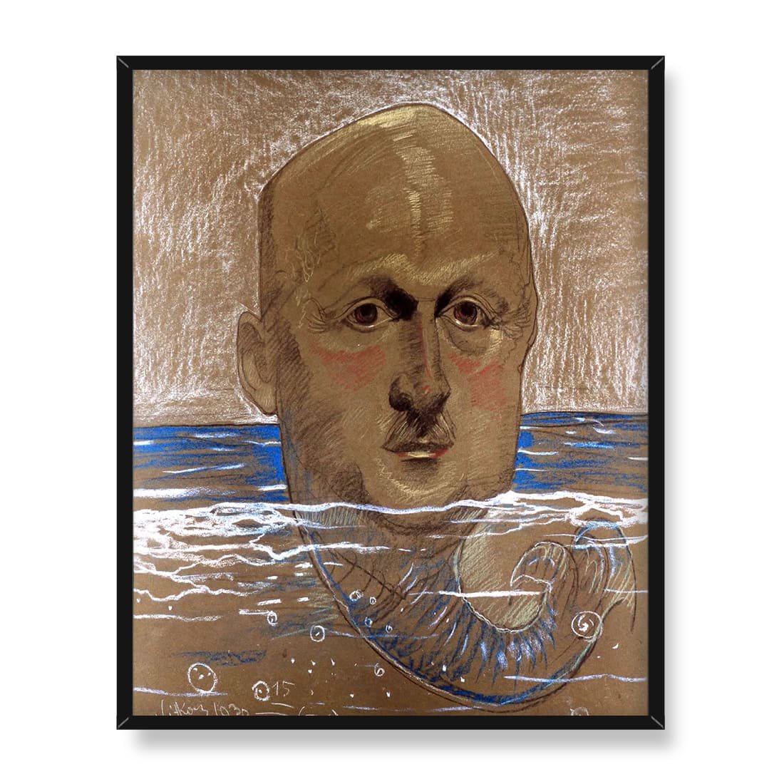 Witkacy Portret Michała Krajewskiego 40×50 W RAMIE - ANTYKWARIAT "CZUŁA ...