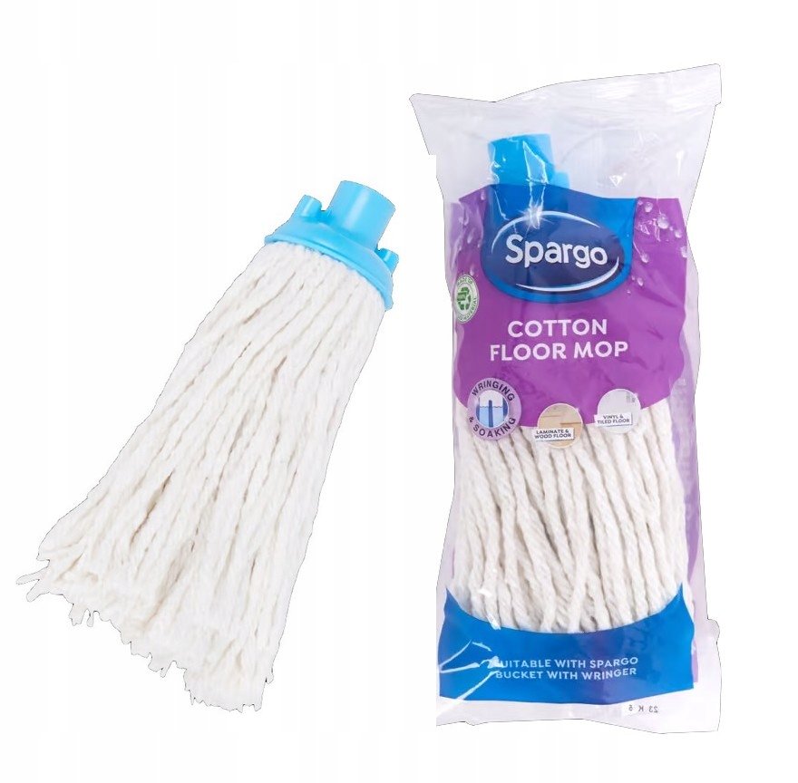 Wkład do mopa Mop podłogowy Spargo frędzle zapas do drążka uniwersalny ...