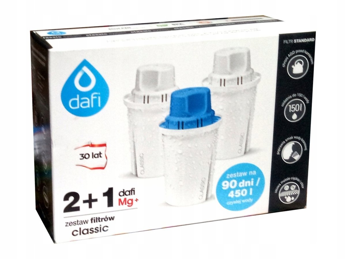 Wkład Filtrujący Dafi Classic 2+1Mg+ - Dafi | Sklep EMPIK.COM