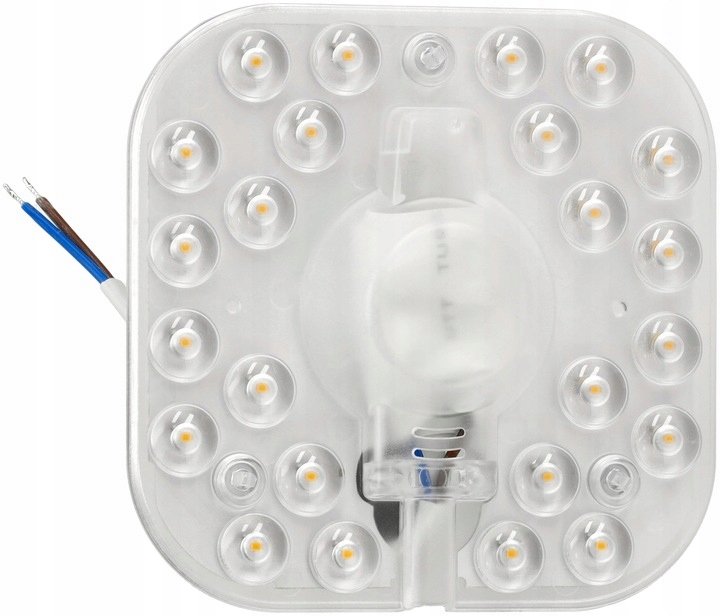 Wkład wymienny moduł do plafonu LED 12W 230V barwa neutralna na magnes ...