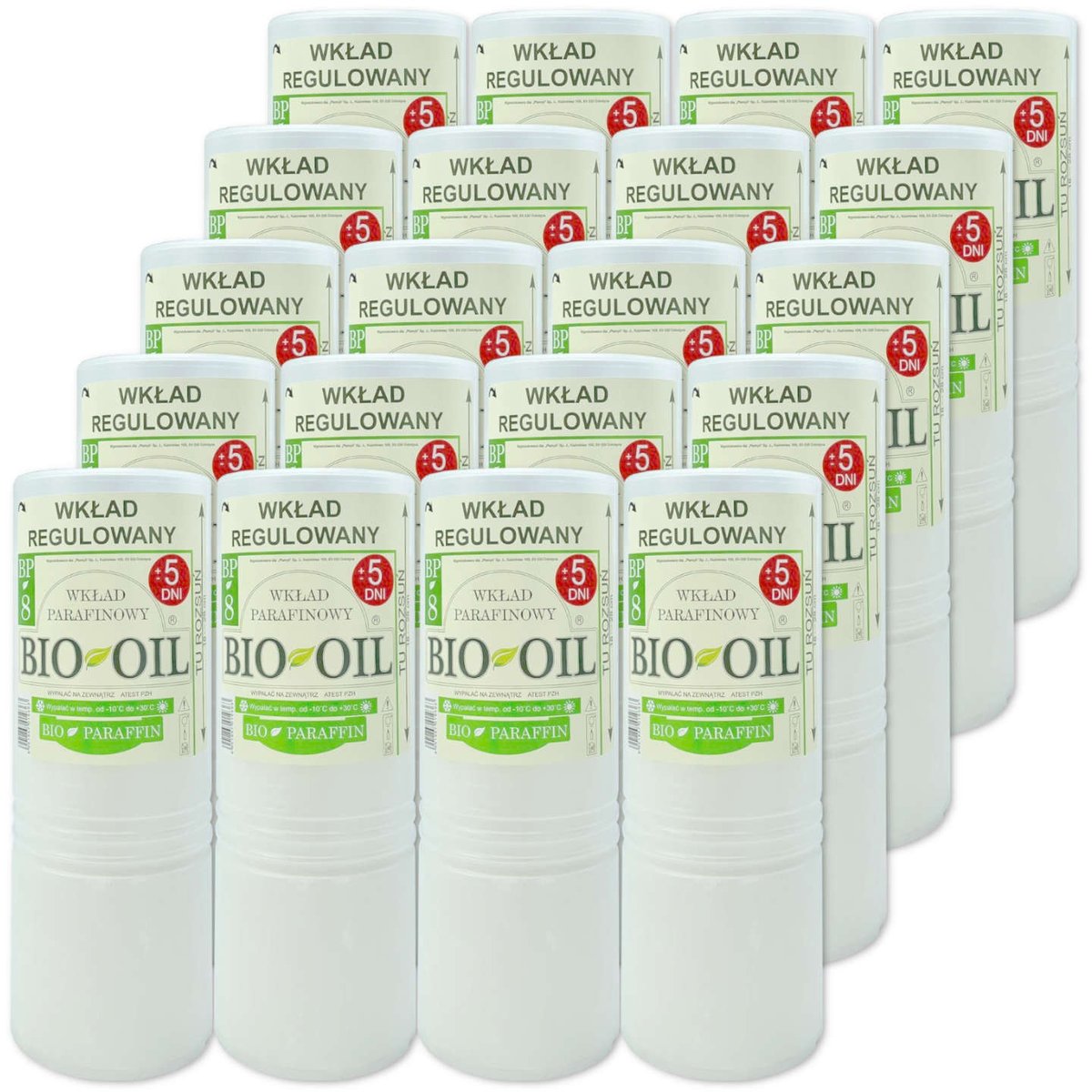 Wkłady Do Zniczy Parafinowe Płomyk Bio-Oil Bp 8 120H 5 Dni 20 Sztuk - Inna marka | Sklep EMPIK.COM