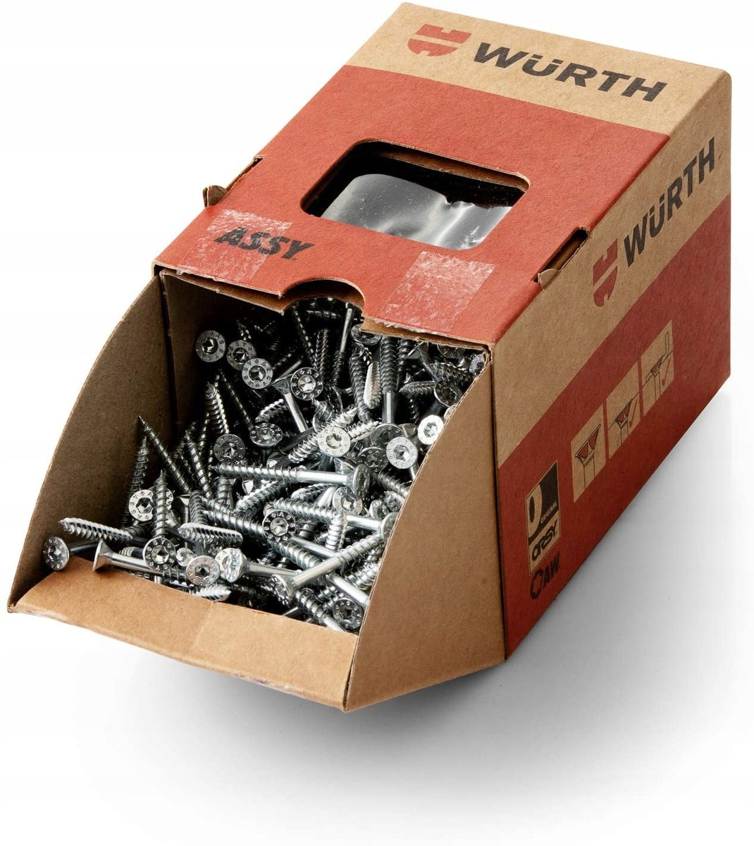 Wkręty Assy Plus 4.0 4X50 Konfirmaty Wurth 500Szt - Wurth | Sklep EMPIK.COM