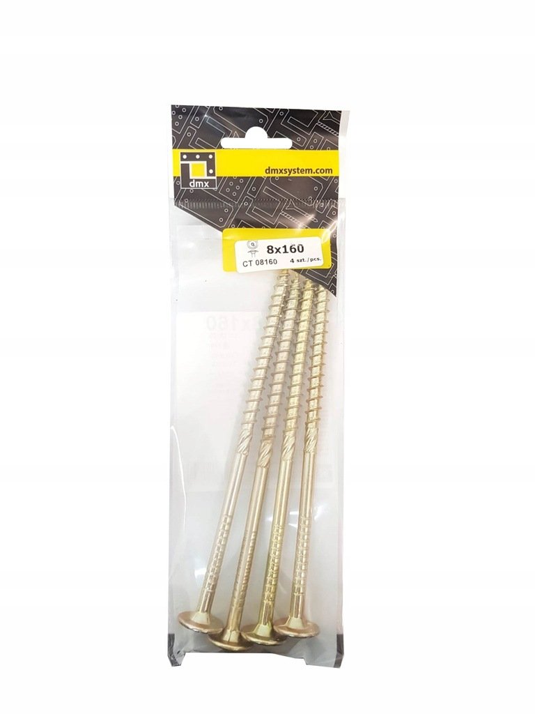 Wkręty do drewna Domax 8 x 160 mm 50 szt. - DOMAX | Sklep EMPIK.COM