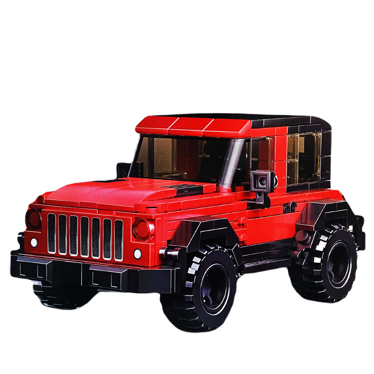 WKS, Klocki Konstrukcyjne Auto Terenowe Jeep 317el. - WKS | Sklep EMPIK.COM