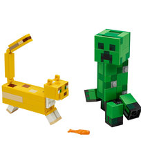 WKS, Klocki MY WORLD Zestaw Creeper + Ocelot 184 elementów - WKS ...