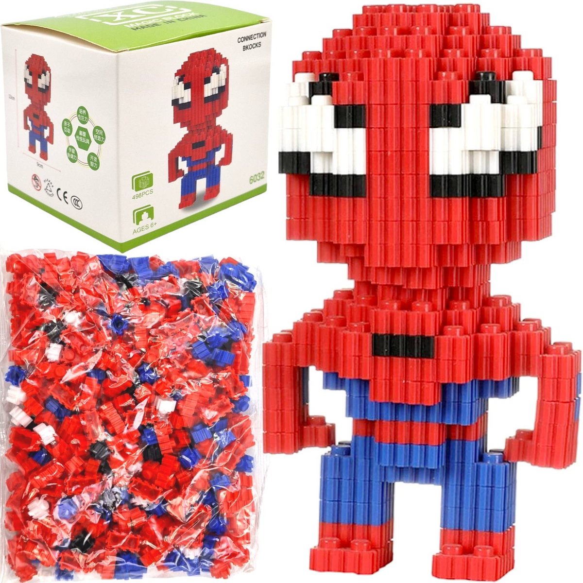WKS, MAGIC BLOCK Klocki magiczne figurka SPIDERMAN - WKS | Sklep EMPIK.COM