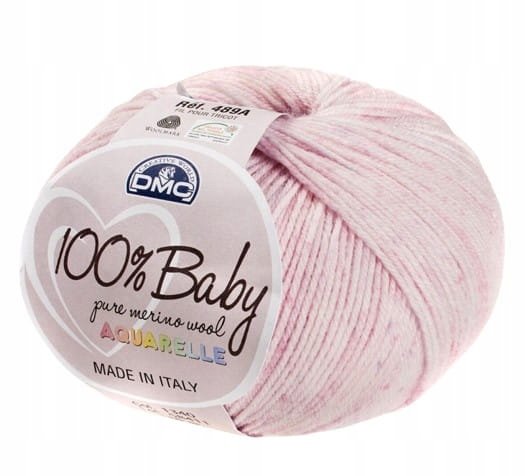 włóczka DMC 100% BABY AQUARELLE kol. 1340 /odcienie różu - DMC | Sklep EMPIK.COM