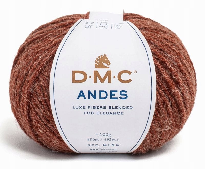 włóczka DMC ANDES kol. 304 bordo - DMC | Sklep EMPIK.COM