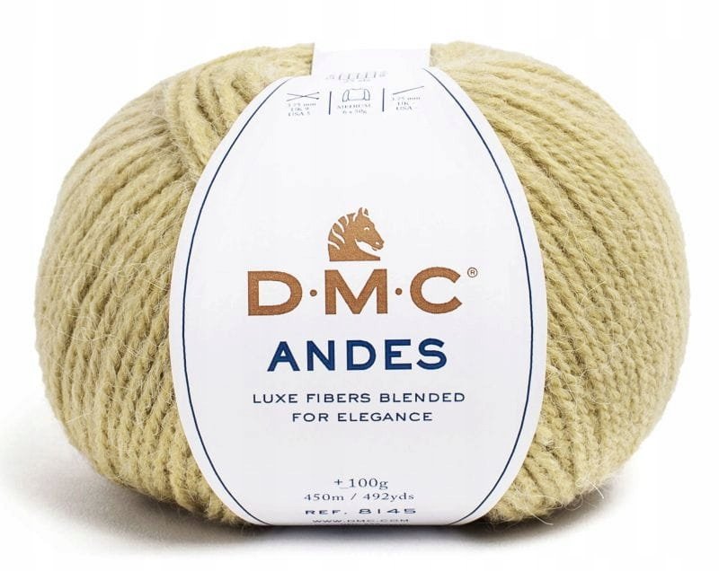 włóczka DMC ANDES kol. 305 oliwka - DMC | Sklep EMPIK.COM