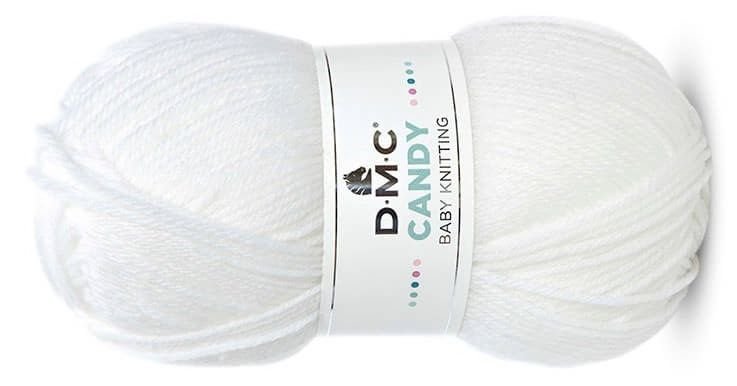 włóczka DMC CANDY col. 251 / biały - Inna marka | Sklep EMPIK.COM