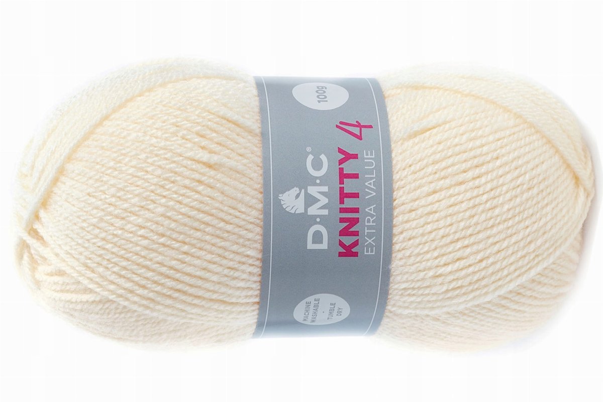 WŁÓCZKA DMC KNITTY 4 KOL. 812 / JASNY EKRI - DMC | Sklep EMPIK.COM