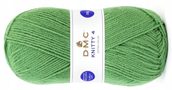 WŁÓCZKA DMC KNITTY 4 KOL. 825 / zielony pastelowy - DMC | Sklep EMPIK.COM