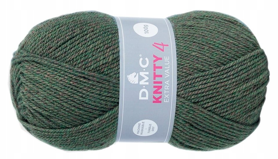 WŁÓCZKA DMC KNITTY 4 KOL.904/ ZIELONY MELANŻ - DMC | Sklep EMPIK.COM