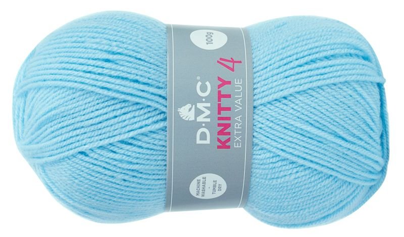 WŁÓCZKA DMC KNITTY 4 KOL.960 / BŁĘKITNY - DMC | Sklep EMPIK.COM
