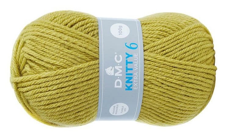 włóczka DMC KNITTY 6 kol. 785 / limonka - Inna marka | Sklep EMPIK.COM