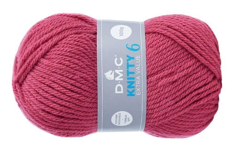 włóczka DMC KNITTY 6 kol. 846 / ciemny róż - Inna marka | Sklep EMPIK.COM