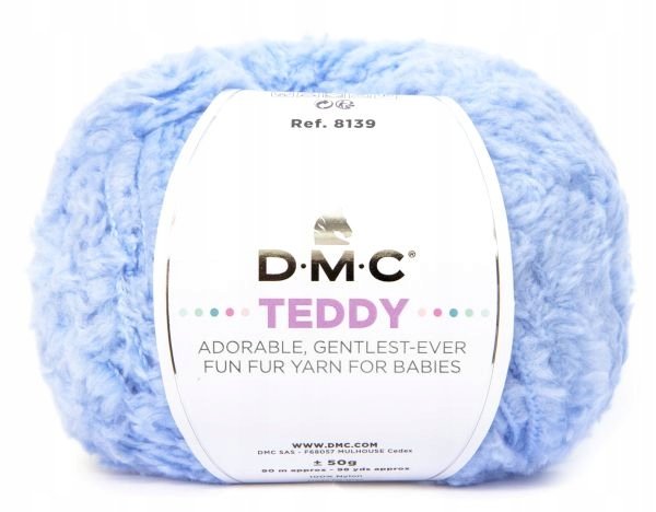 włóczka DMC TEDDY kol. 315 błękitny - DMC | Sklep EMPIK.COM