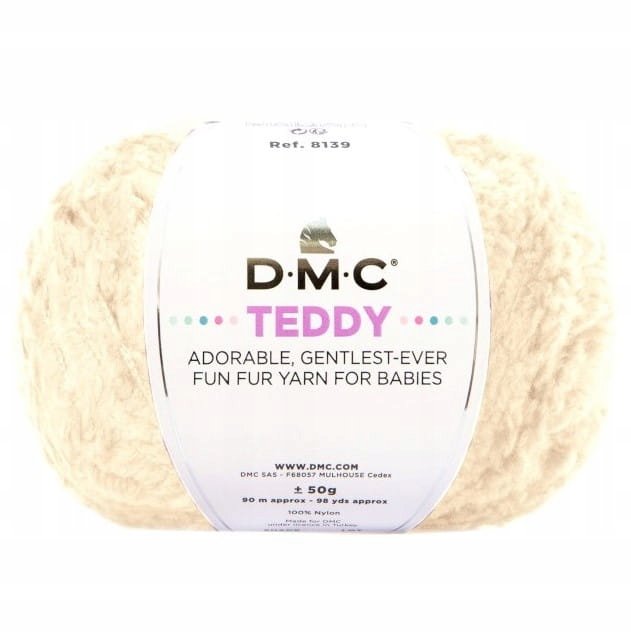 włóczka DMC TEDDY kol. 318 kremowy - DMC | Sklep EMPIK.COM