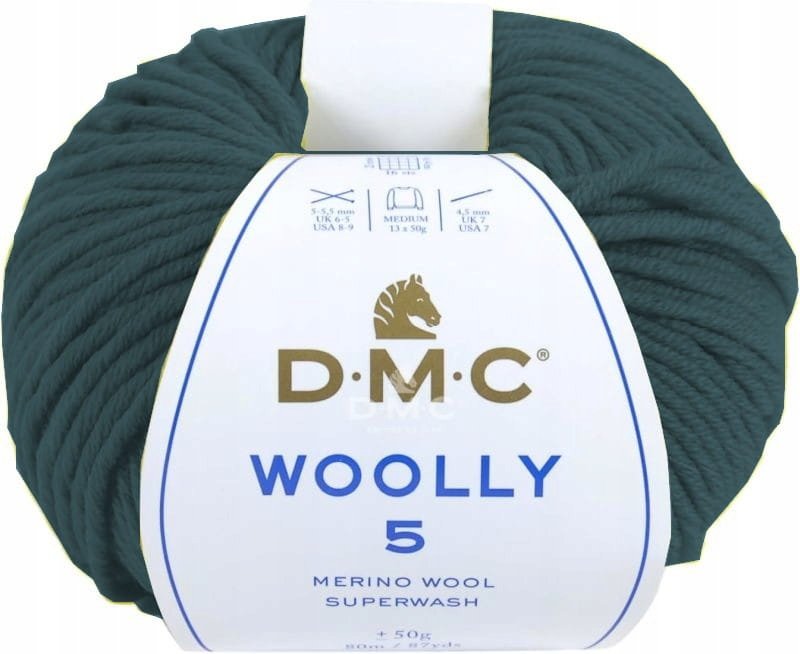 Włóczka DMC WOOLLY 5 kol. 07 / popielaty - DMC | Sklep EMPIK.COM
