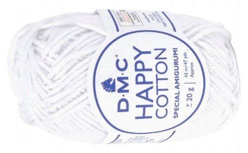 włóczka HAPPY COTTON DMC 762/ biała - DMC | Sklep EMPIK.COM
