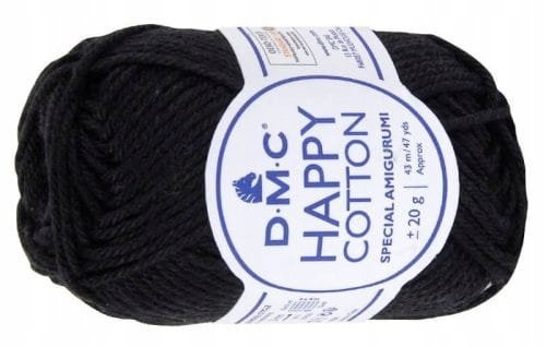 włóczka HAPPY COTTON DMC 775 / czarny - DMC | Sklep EMPIK.COM