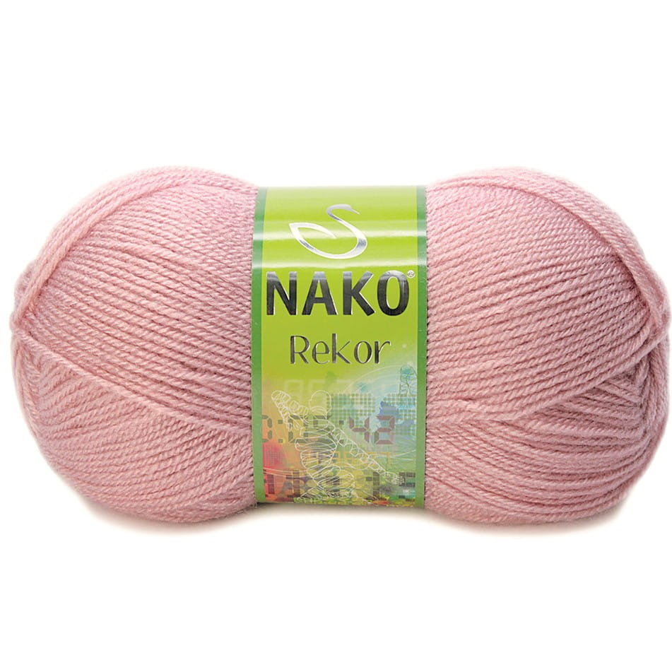 Włóczka Nako Rekor Kol. 10275 Brudny Różowy - Inna marka | Sklep EMPIK.COM