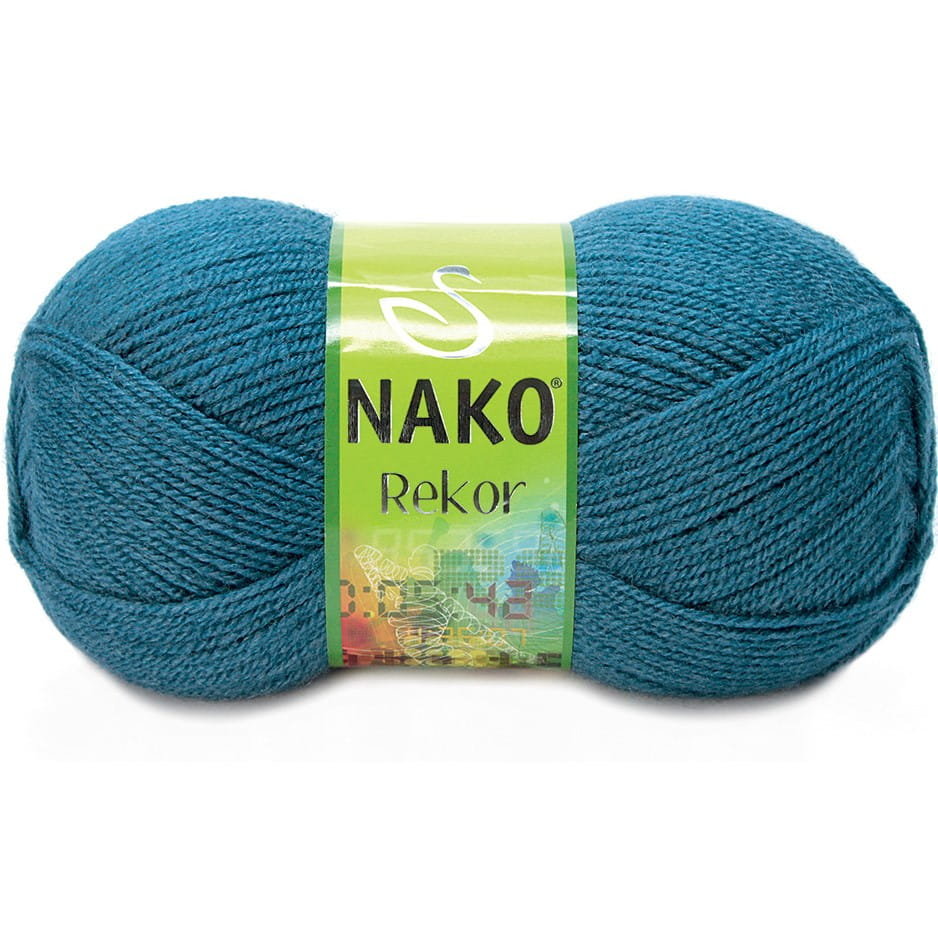 Włóczka Nako Rekor Kol. 185 Jeansowy - Inna marka | Sklep EMPIK.COM