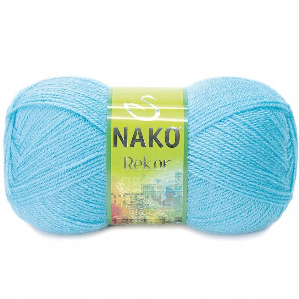 Włóczka Nako Rekor kol. 214 jasny niebieski - Nako | Sklep EMPIK.COM