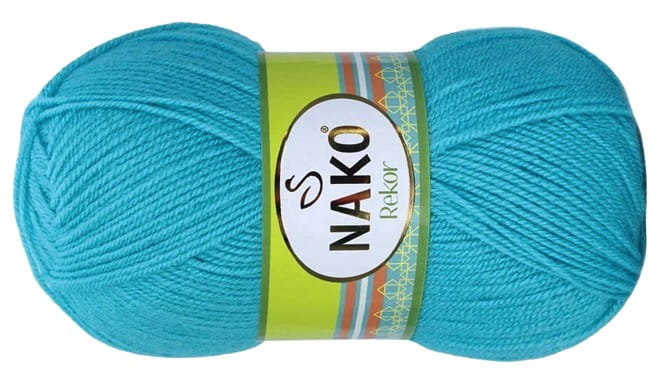 Włóczka Nako Rekor kol. 235 turkus - Nako | Sklep EMPIK.COM