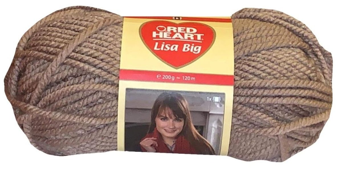 Włóczka Red Heart Lisa Big ( 00134 ) - Dystrybutor Kufer | Sklep EMPIK.COM