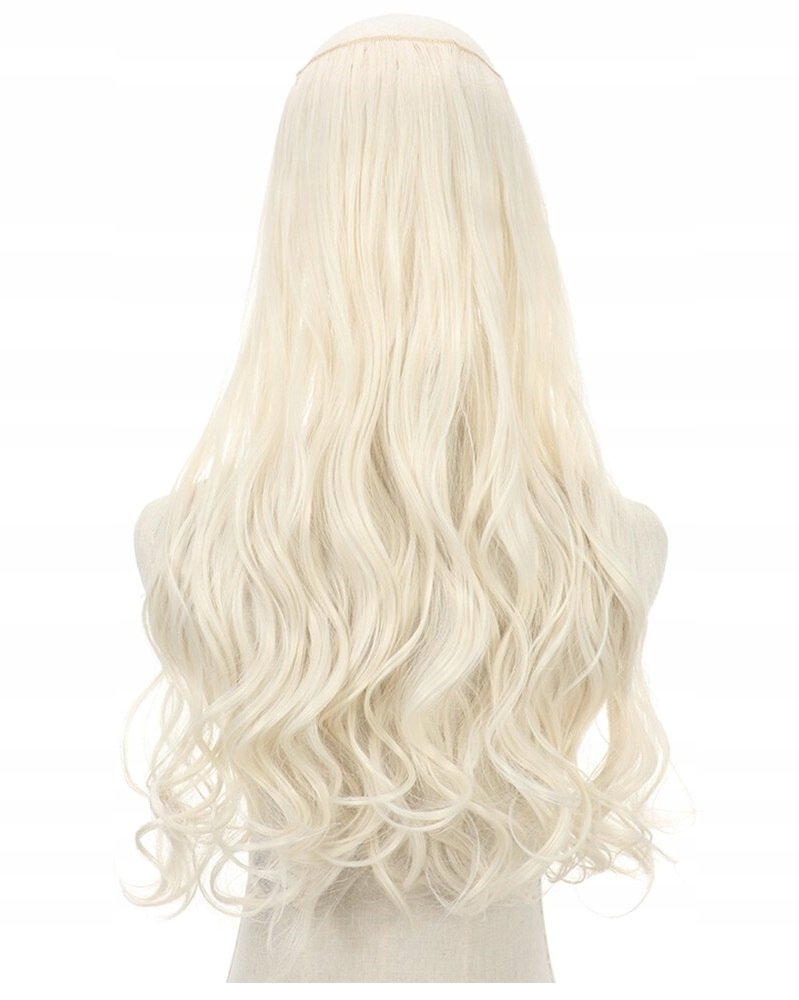 Włosy Syntetyczne na Żyłce Gumce Flip In Treska Bez Spinek jak ...