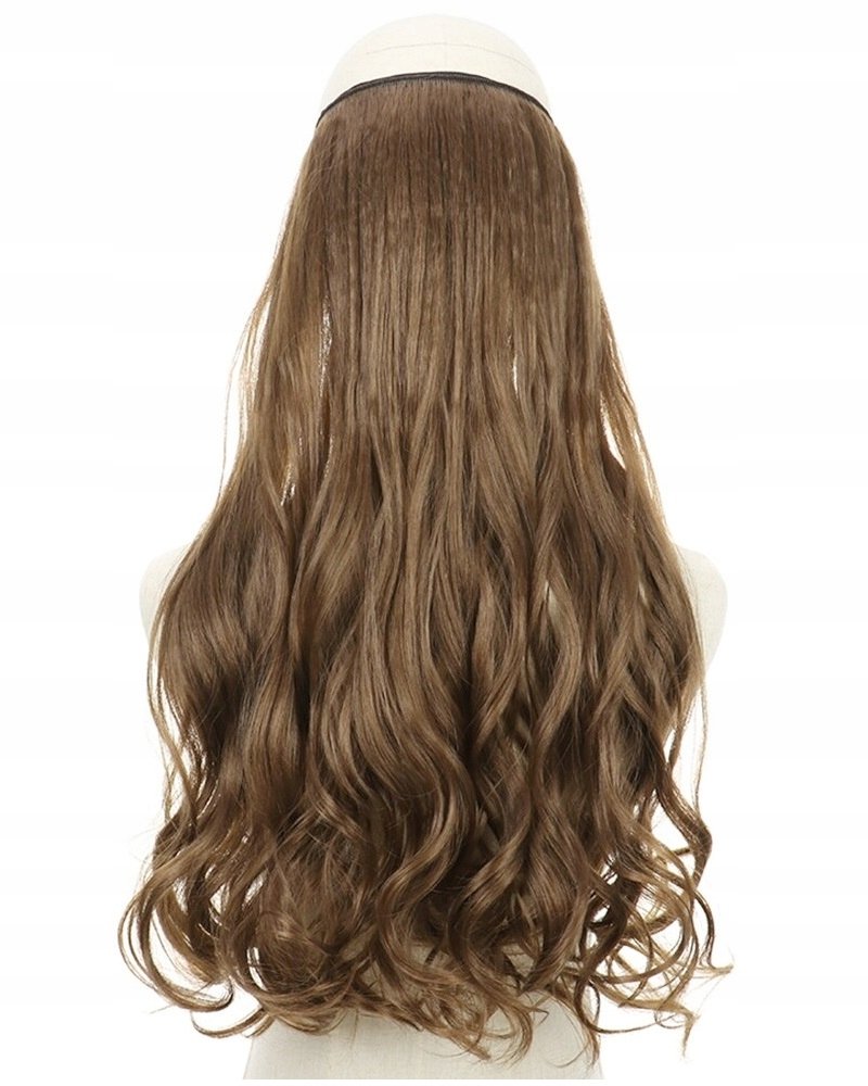 Włosy Syntetyczne na Żyłce Gumce Flip In Treska Bez Spinek jak ...