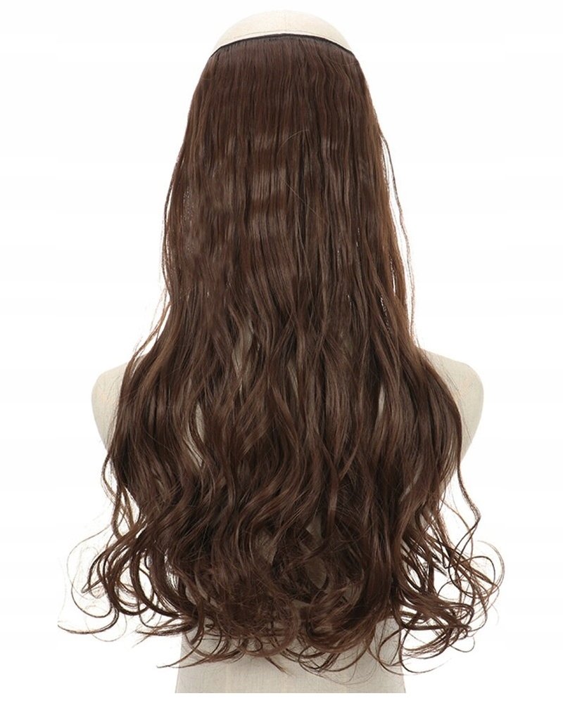 Włosy Syntetyczne na Żyłce Gumce Flip In Treska Bez Spinek jak ...