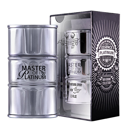 Woda Toaletowa dla Mężczyzn New Brand Master Men Essence Platinum Edt ...