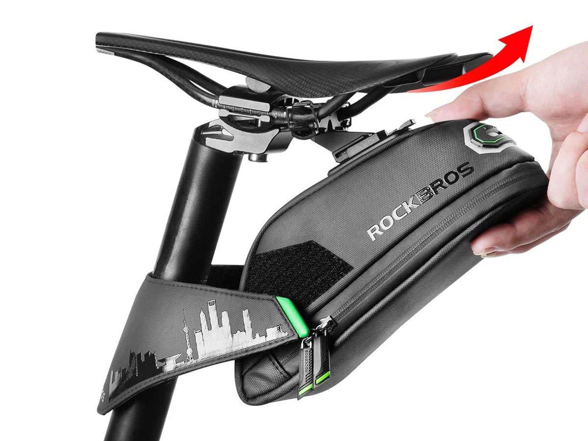Wodoodporne etui rowerowe pod siodełko na narzędzia RockBros C27-1 Czarne - 4kom.pl | Sklep ...
