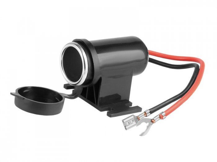 Wodoszczelne, hermetyczne gniazdo zapalniczki 12/24V max. 15A - Carmotion | Motoryzacja EMPIK