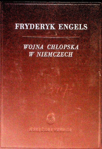 Wojna chłopska w Niemczech, 1950 r. - Engels Fryderyk | Książka w Empik