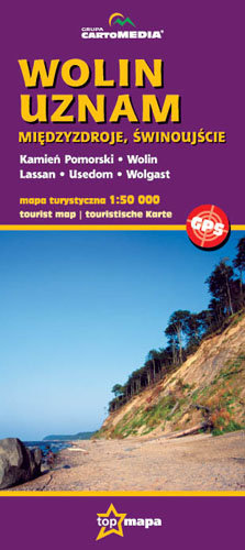 Wolin, Uznam. Mapa turystyczna - Opracowanie zbiorowe | Książka w Empik
