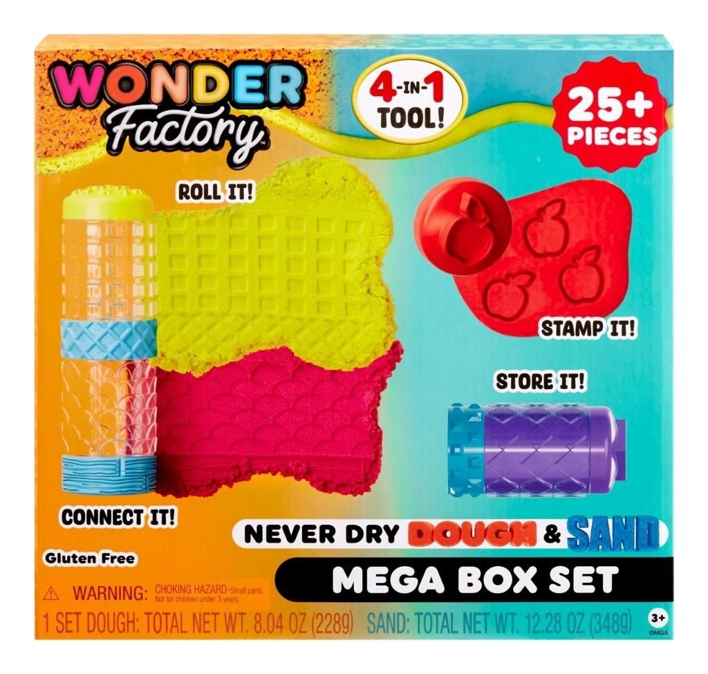 Wonder Factory Never Dry Ciastolina i Piasek kinetyczny - Inna marka ...