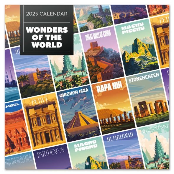 Wonders Of The World - kalendarz 2025 - Inna marka | Sklep EMPIK.COM