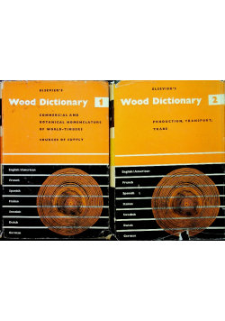 Wood Dictionary 1 i 2 - Opracowanie zbiorowe | Książka w Empik