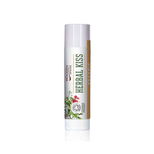 Wooden Spoon Organiczny balsam do ust Herbal Kiss 4,3ml | Sklep EMPIK.COM