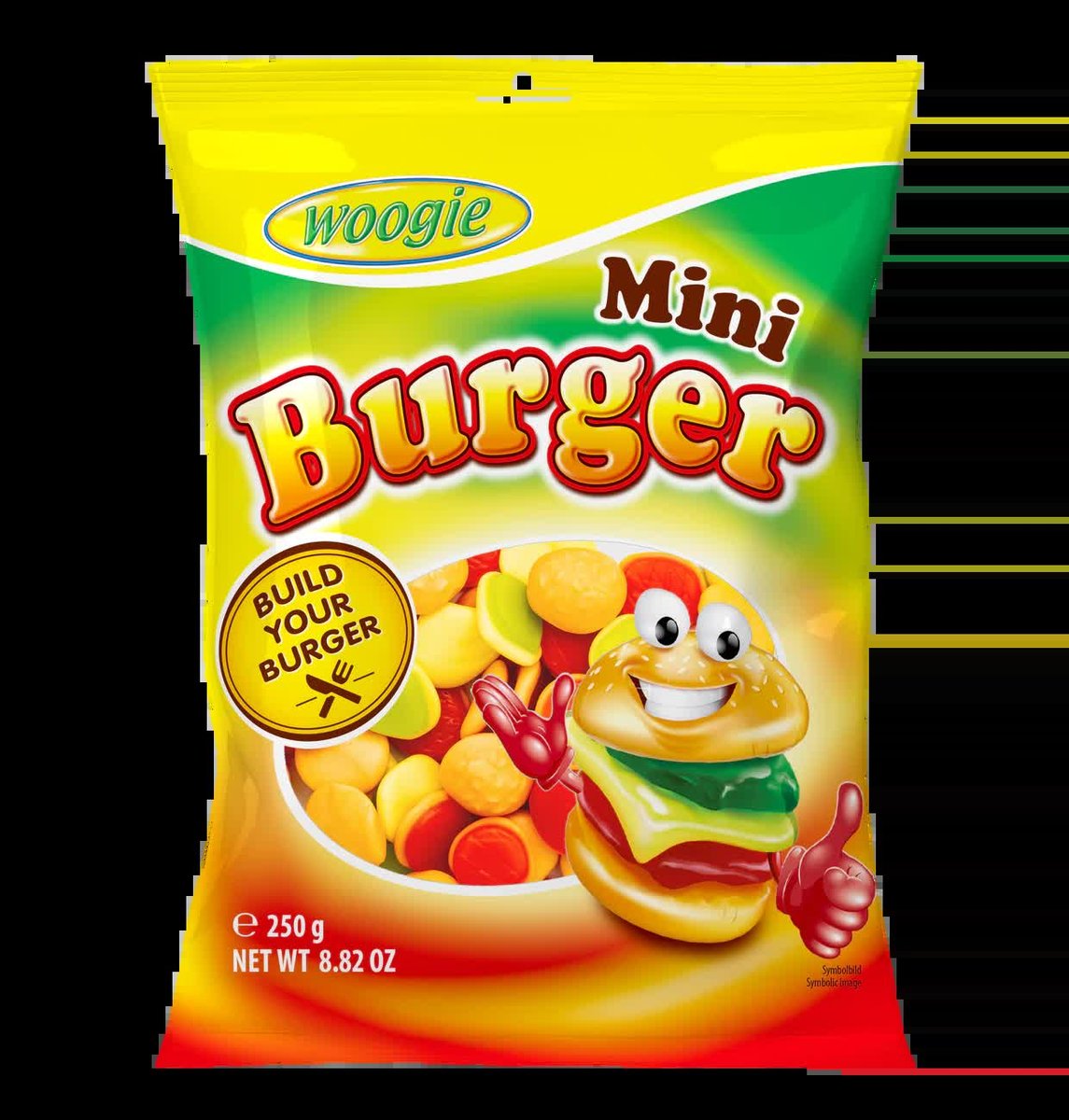 Woogie Mini Burger Żelki 250 g - Inna marka | Sklep EMPIK.COM