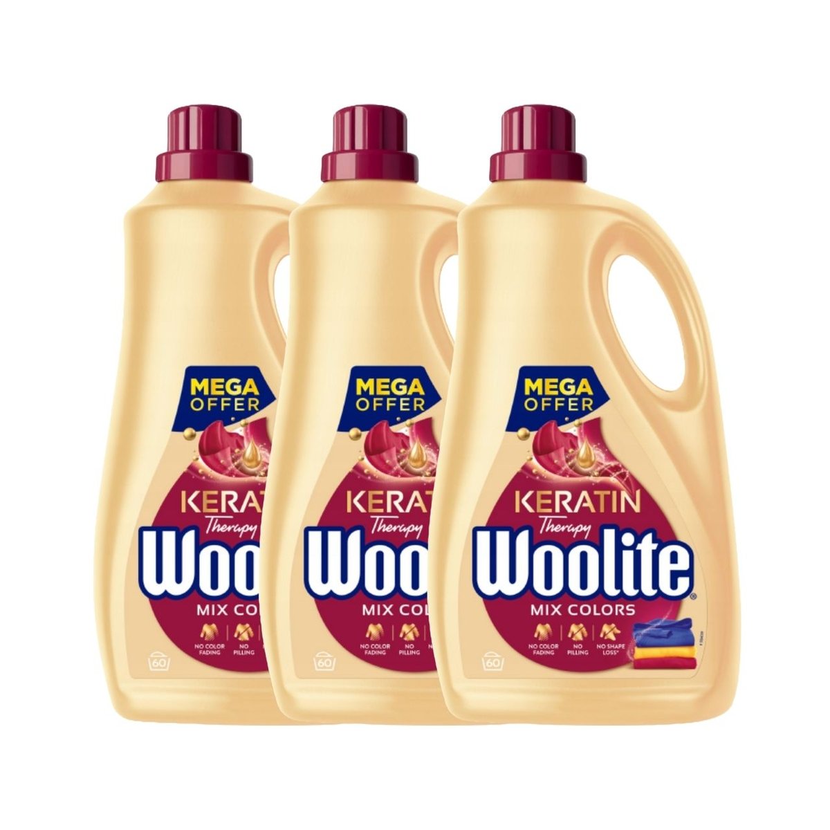 Woolite Zestaw Płyn Do Prania Color 3X 3,6L - Woolite | Sklep EMPIK.COM