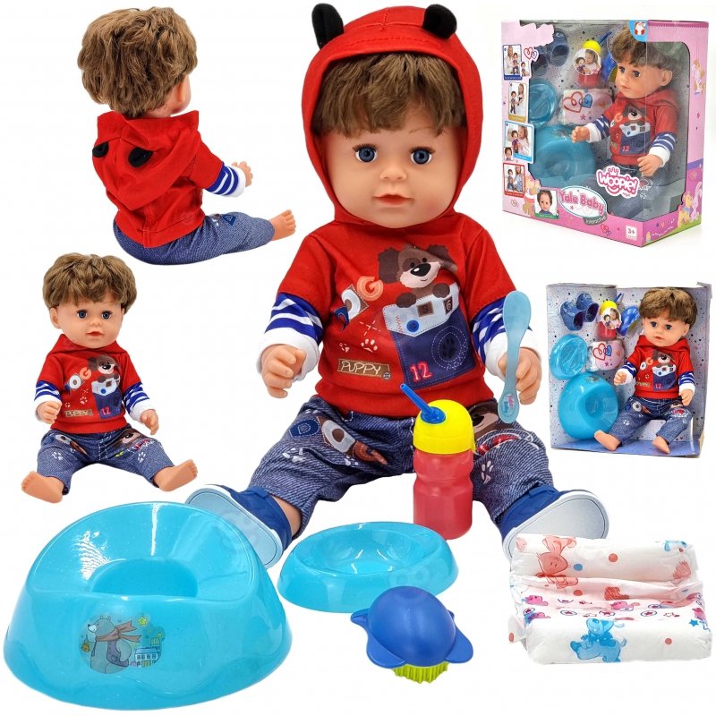 WOOPIE ROYAL Lalka Interaktywna Franio Miś 43 cm + Akc. - Woopie ...