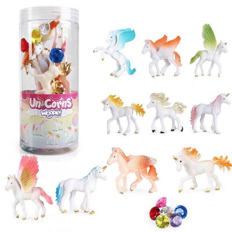 WOOPIE Zestaw Figurki Jednorożce - Woopie | Sklep EMPIK.COM